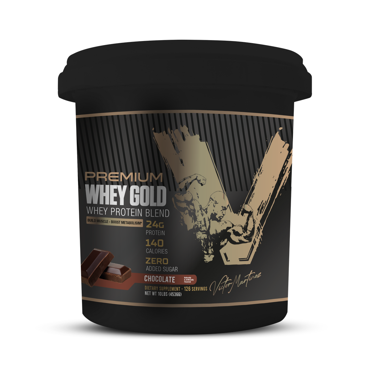 PREMIUM WHEY GOLD PROTEIN BLEND 4.4lb – Victor Martinez Signature Series